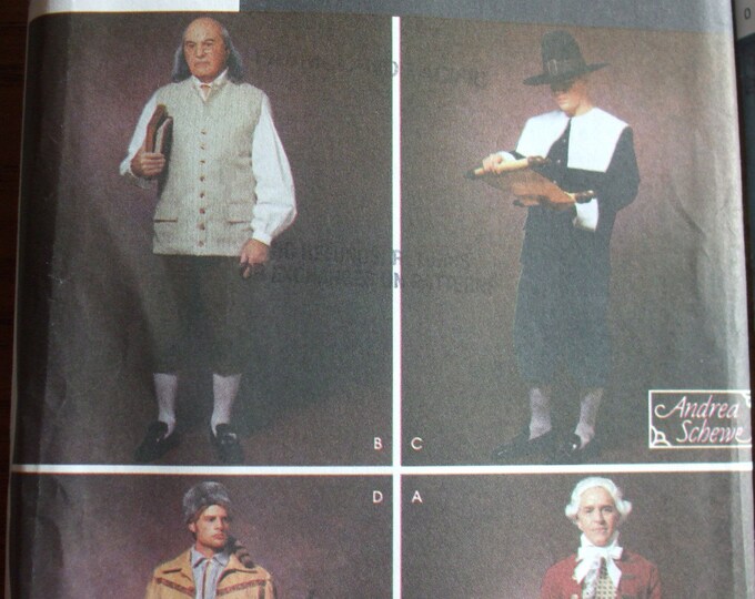Colonial Costumes Sewing Pattern Simplicity 5958 UNCUT George ...