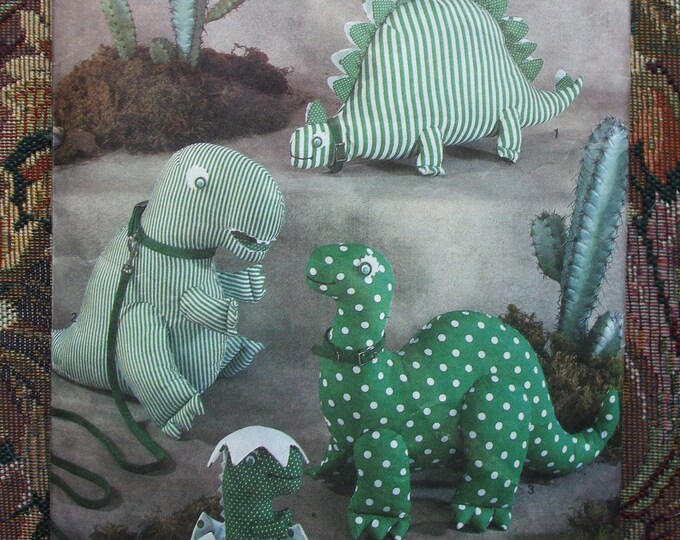 Simplicity 8378 Stegosaurus Tyrannosaurus & Baby Dinosaur in Egg - Etsy