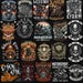 Streetwear Motorcycle Biker T-shirt Bundle | PNG Graphic Pack for Biker ...