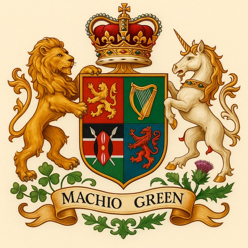 Custom Family Crest Design – Personalized Coat of Arms & Heritage ...