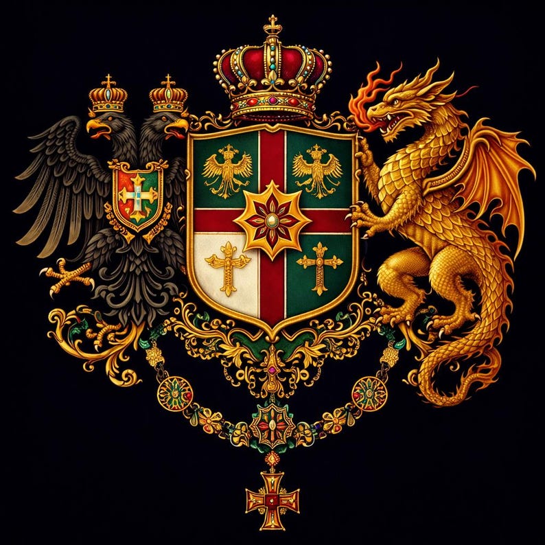 Custom Family Crest Design – Personalized Coat of Arms & Heritage ...