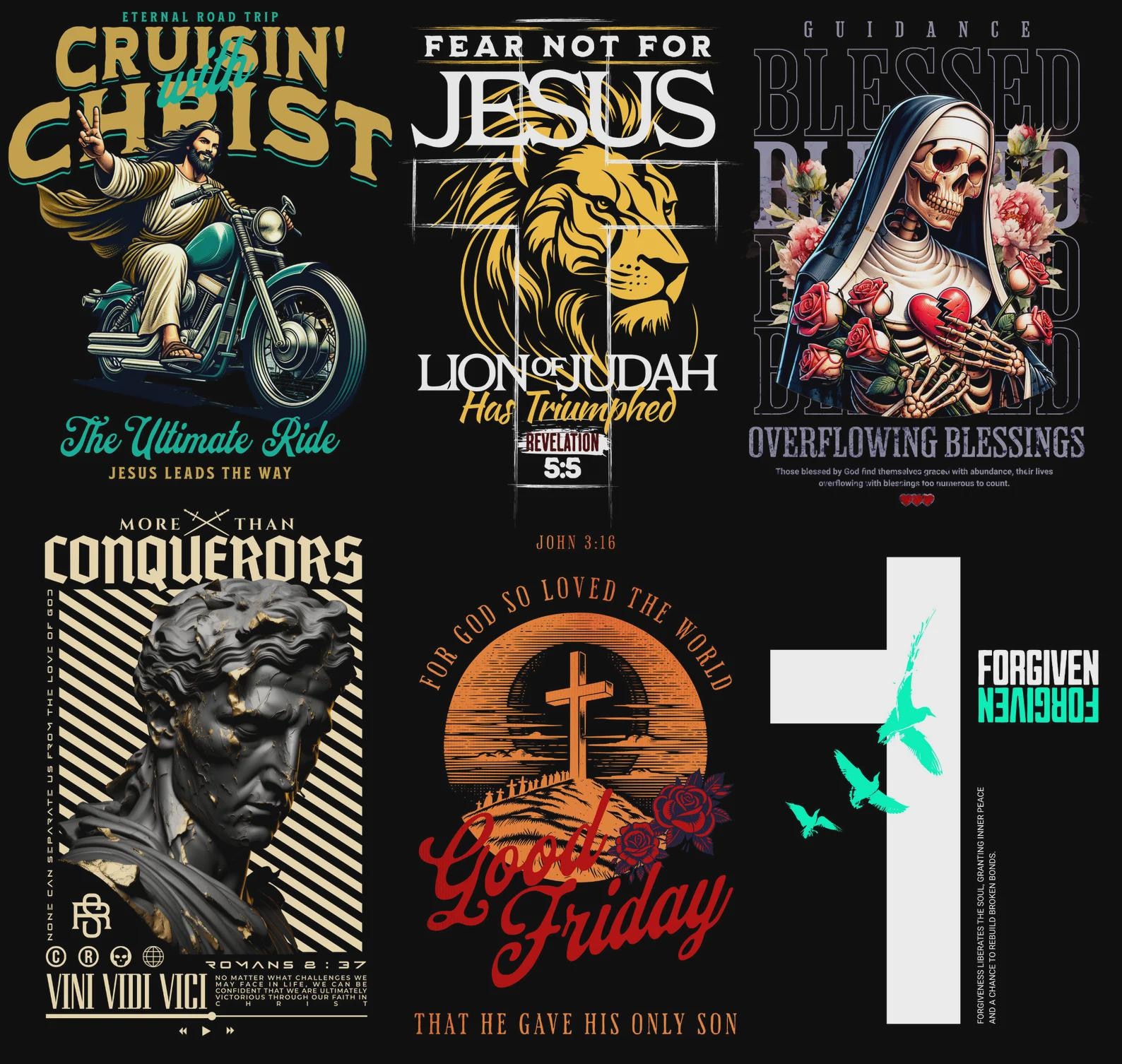 Christian Streetwear Collection – Unique & Stylish PNG T-shirt Designs ...