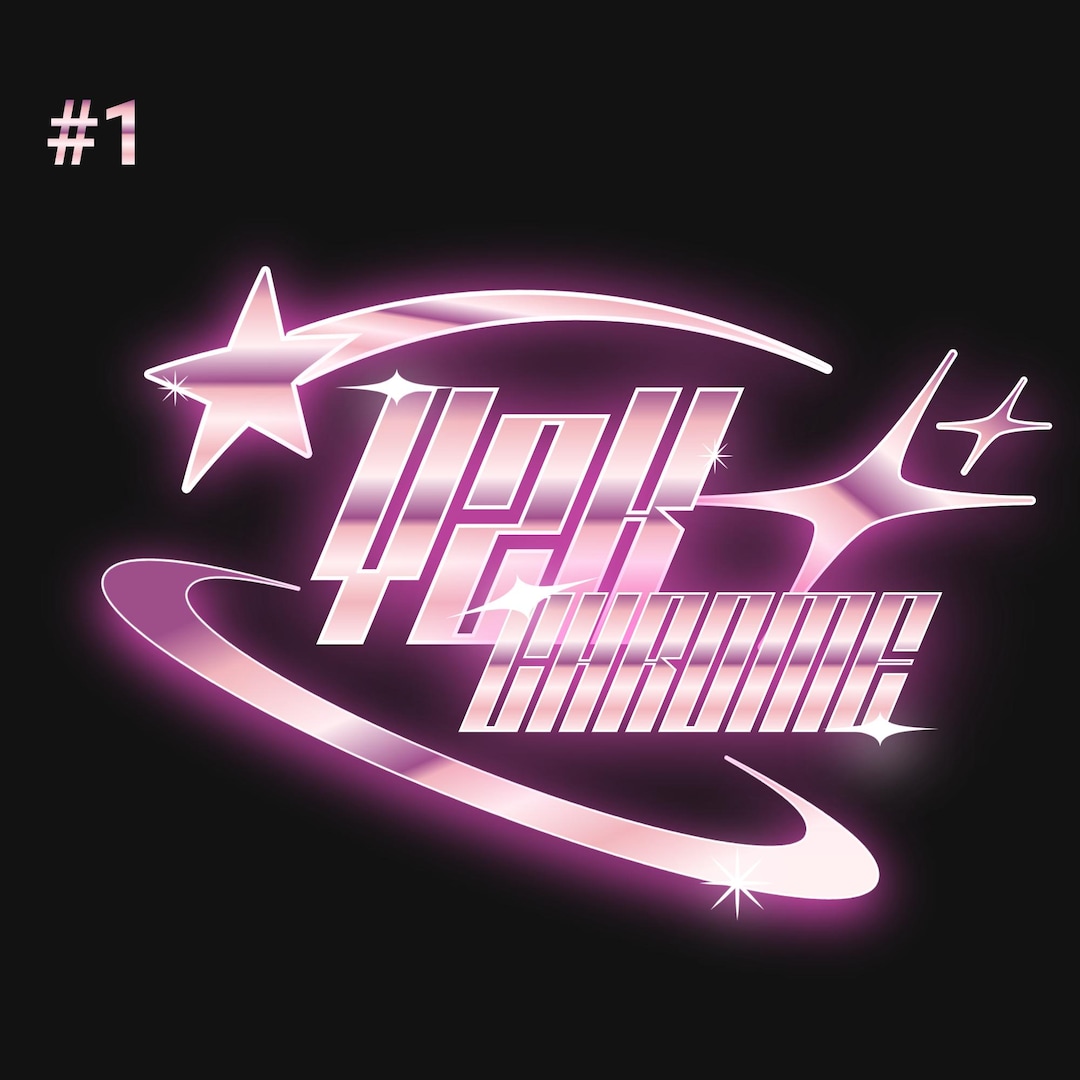 Custom Y2K Chrome Logo: A Modern Touch With a 90s Vibe - Etsy
