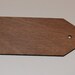 Wood Price Tag 5.0" X 1.4" Product Store Gift Holiday Name Tags ...