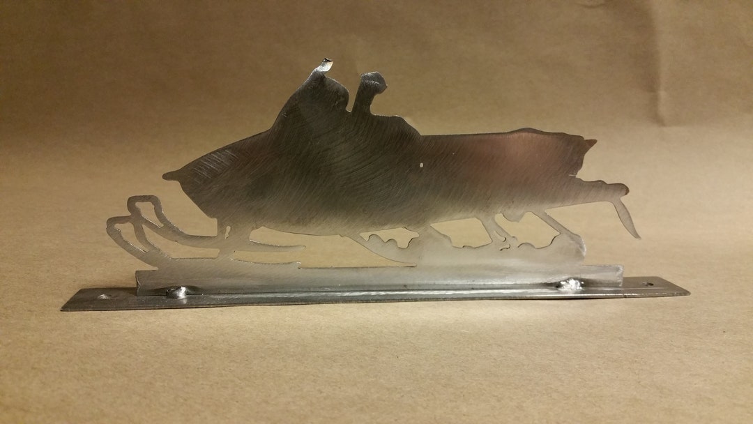 Snowmobile Mailbox Topper Statue SMMT#1 - Etsy