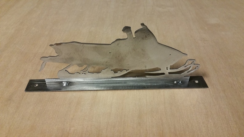 Snowmobile Mailbox topper statue SMMT2 | Etsy