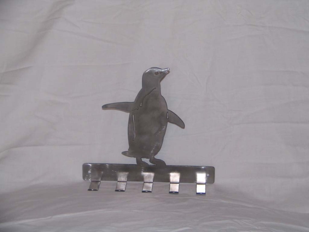 Penguin Key Leash Scarf Rack Holder - Etsy