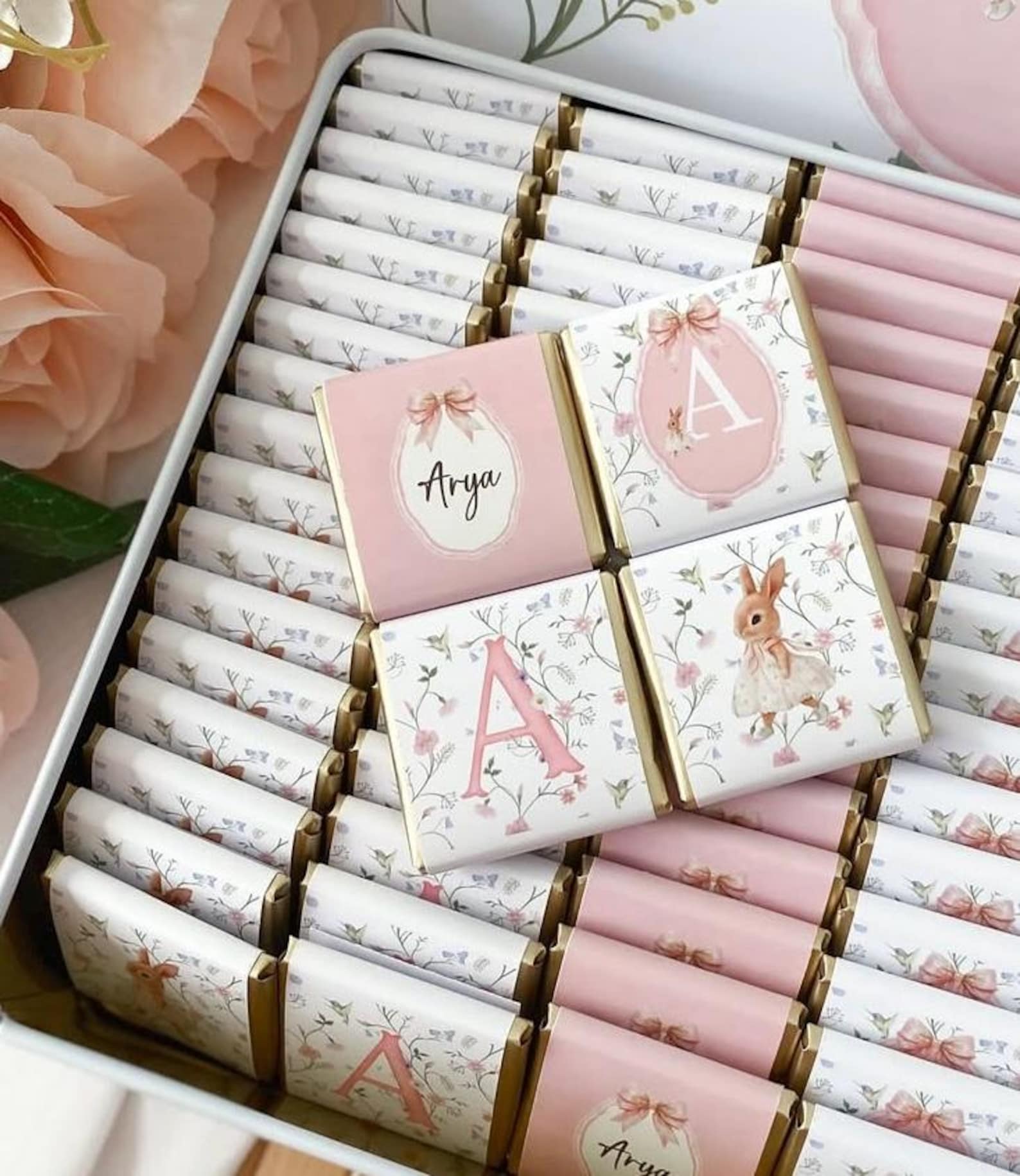 Baby Shower Chocolate Favors for Guests, Baby Shower Chocolate Favors ...