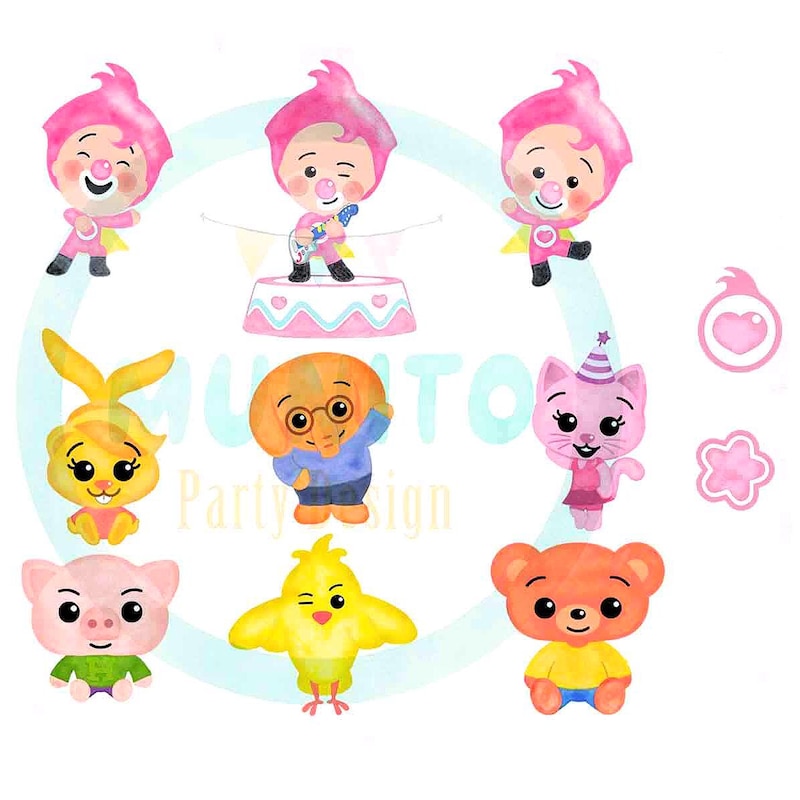 Plim Plim Characters Png - Etsy