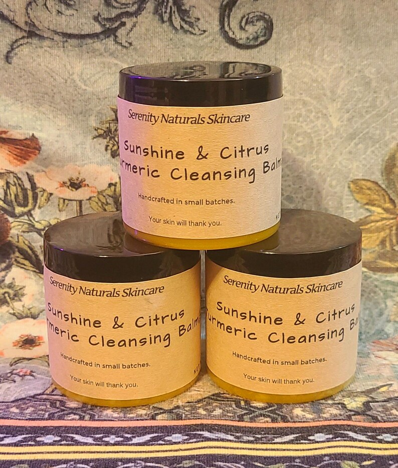 Sunshine & Citrus Turmeric Cleansing Balm - Etsy