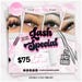 Lash Special Flyer Template, Lash Booking Flyer, Lash Appoitment Flyer ...