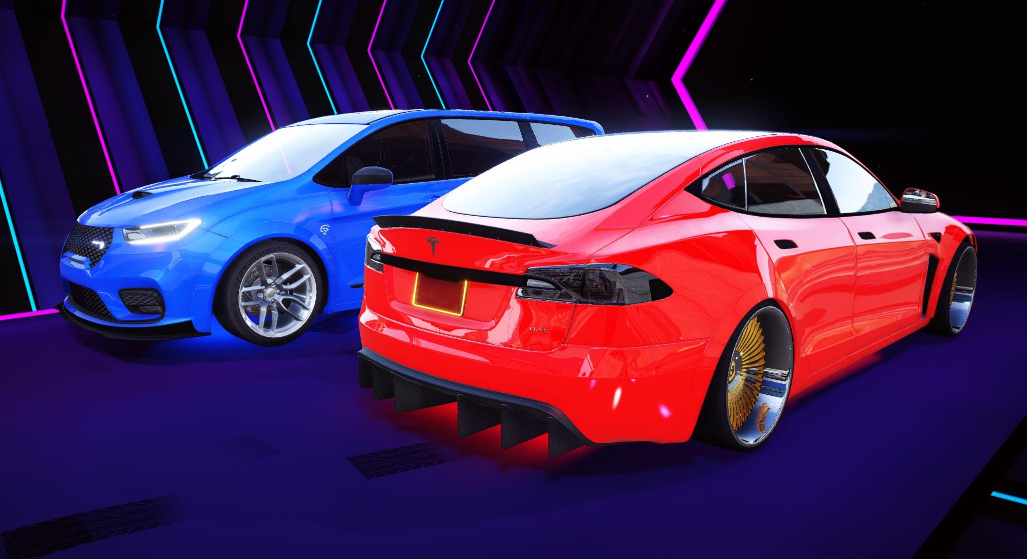 7 Car Pack Fivem (drags, Sliders & More) - Etsy