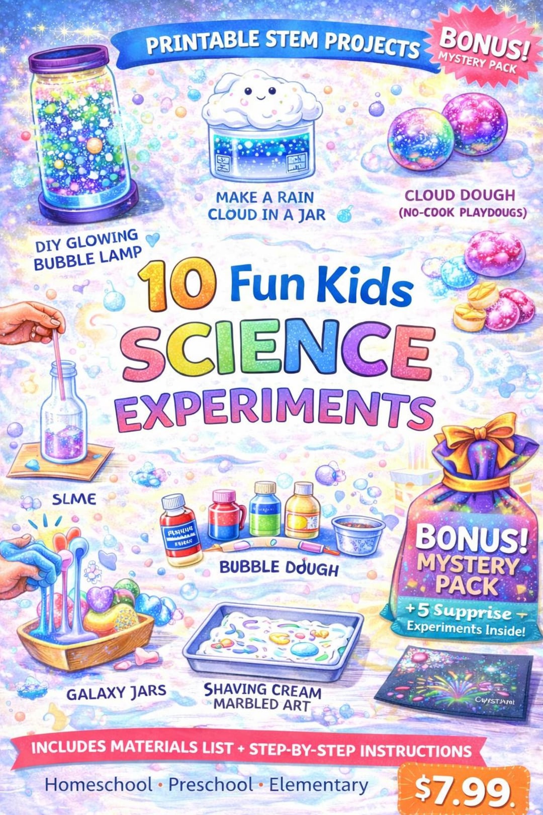 Kids Science Experiments | 10 STEM Projects, Preschool & Elementary ...