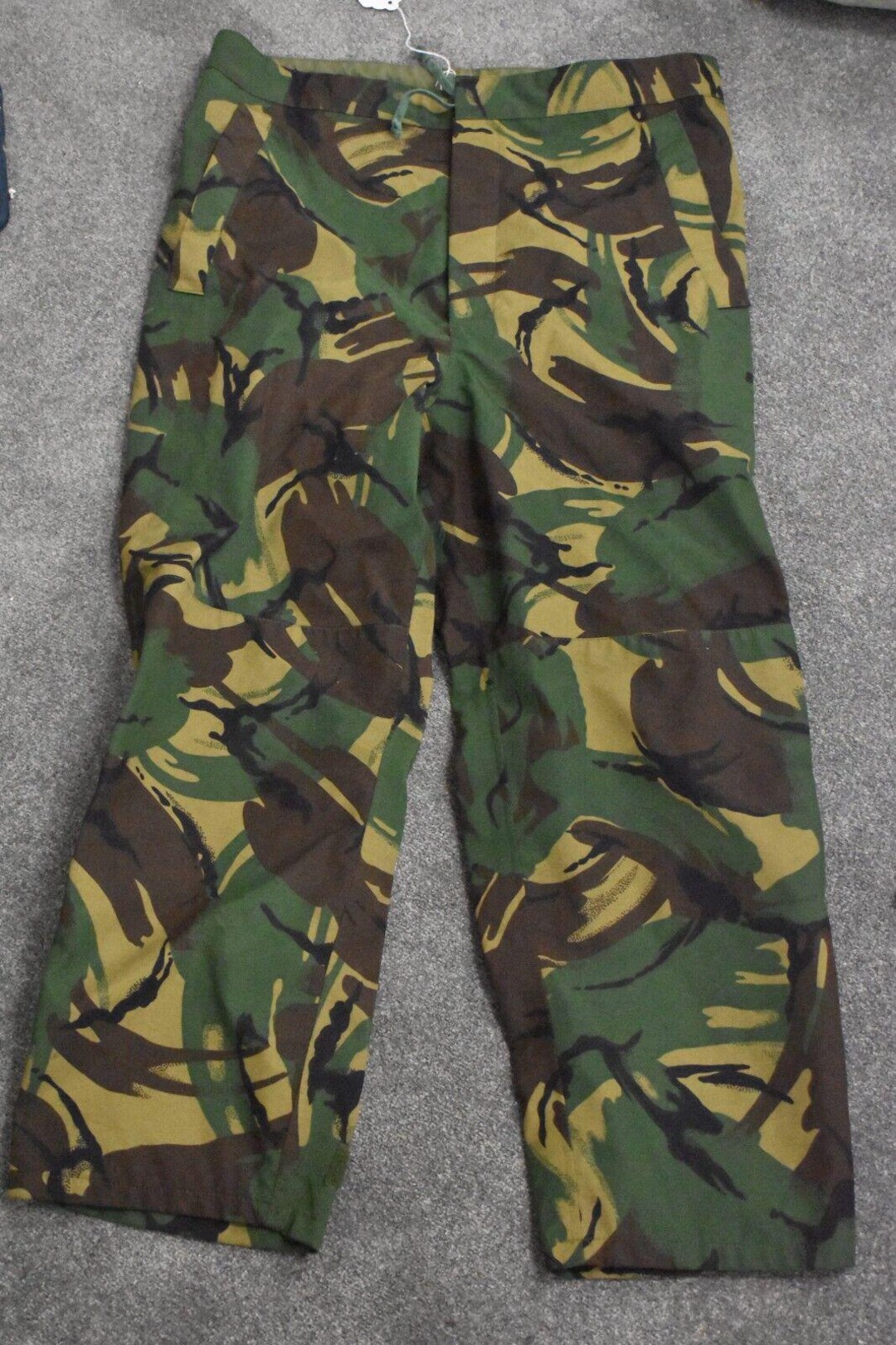 British Army DPM Camouflage MVP Waterproof Trousers – Zip Leg – Size ...