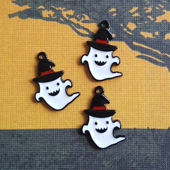 Ghost Charms for Halloween Spooky Charms Caspar Charms for - Etsy