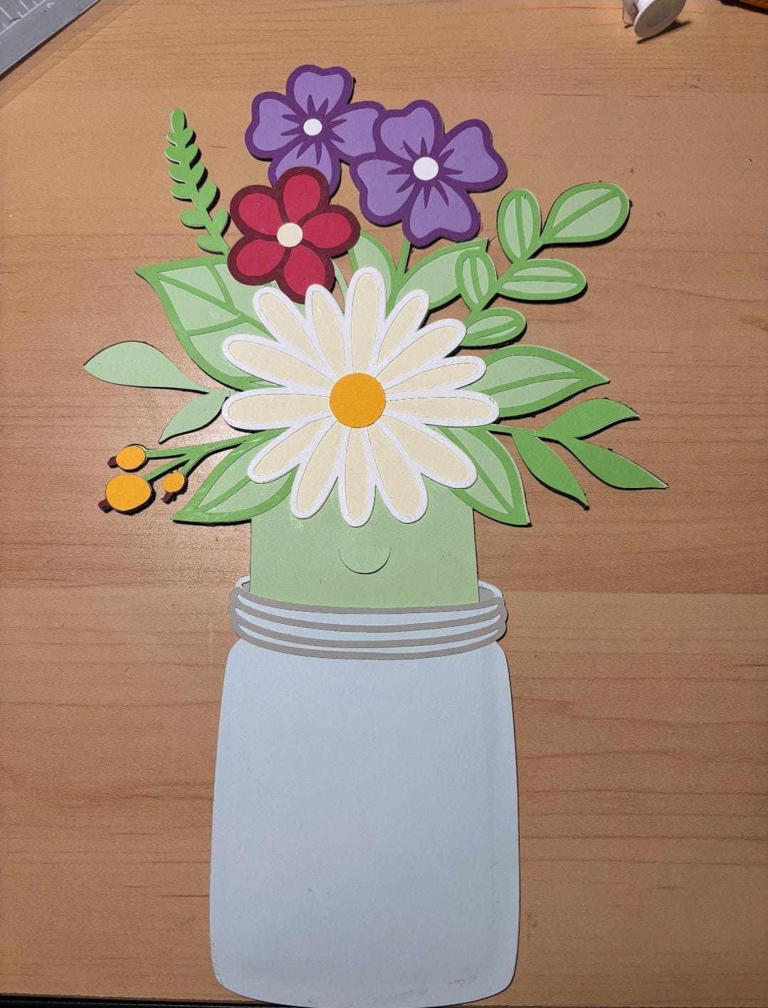 Handmade Flower Bouquet Gift Card Holder - Etsy