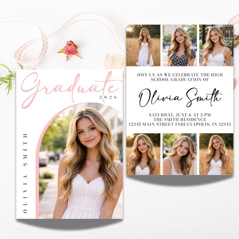 Graduation Open House Invitations - Etsy