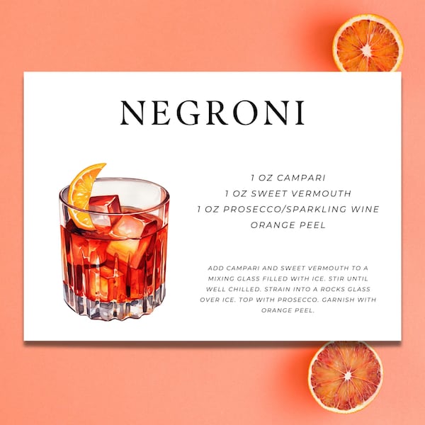 Negroni - Etsy