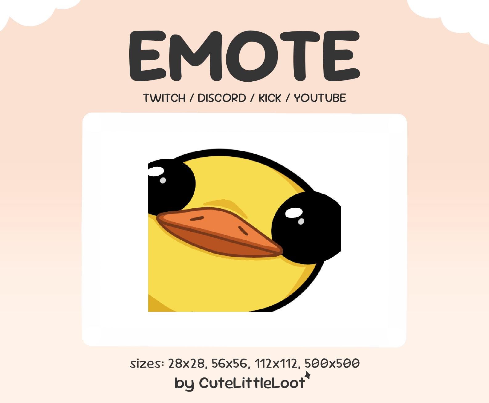 R.E.P.O Duck Emote | Apex Predator | Twitch Emote | Discord Emoji ...