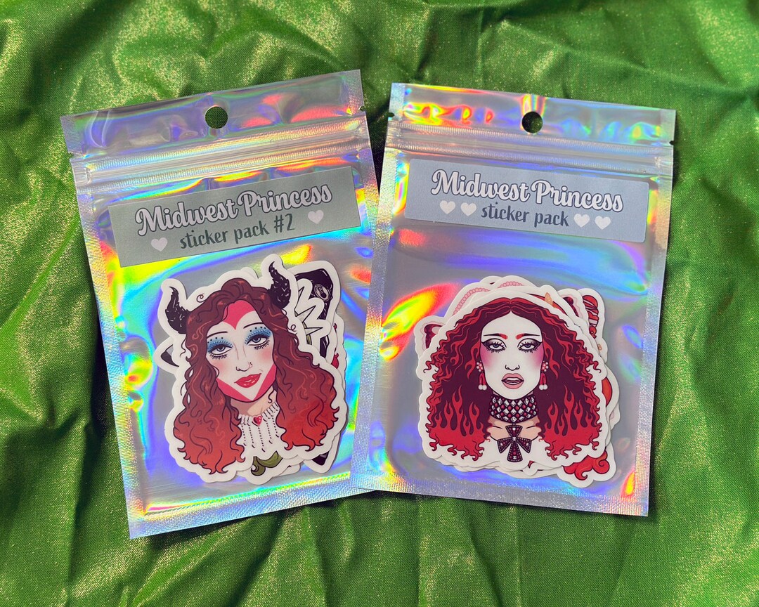 Midwest Princess Sticker Packs - Etsy