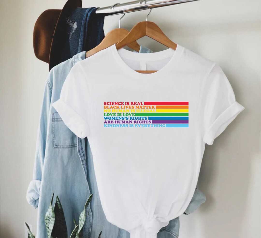 LGBTQ Shirt, LGBT Ally T-shirt, Pride Tshirt, Love Wins Shirt, Black ...