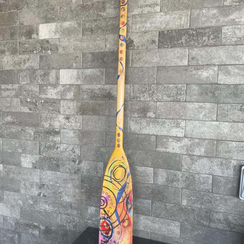 Painted Paddle - Etsy
