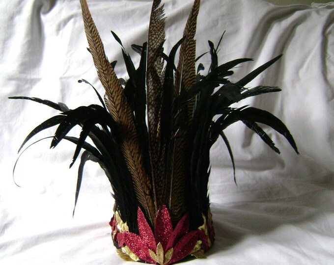 Aztec King Crown Headdress - Etsy