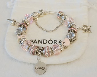 Pandora Breast Cancer - Etsy