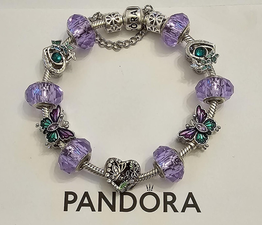 Beautiful Butterflies - Authentic Pandora Bracelet W/receipt - Etsy