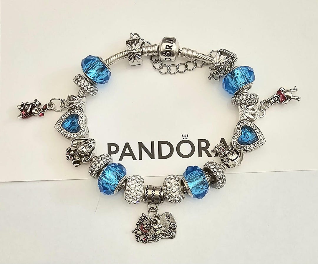 Winnie and Friends - Authentic Pandora Bracelet W/receipt - Etsy