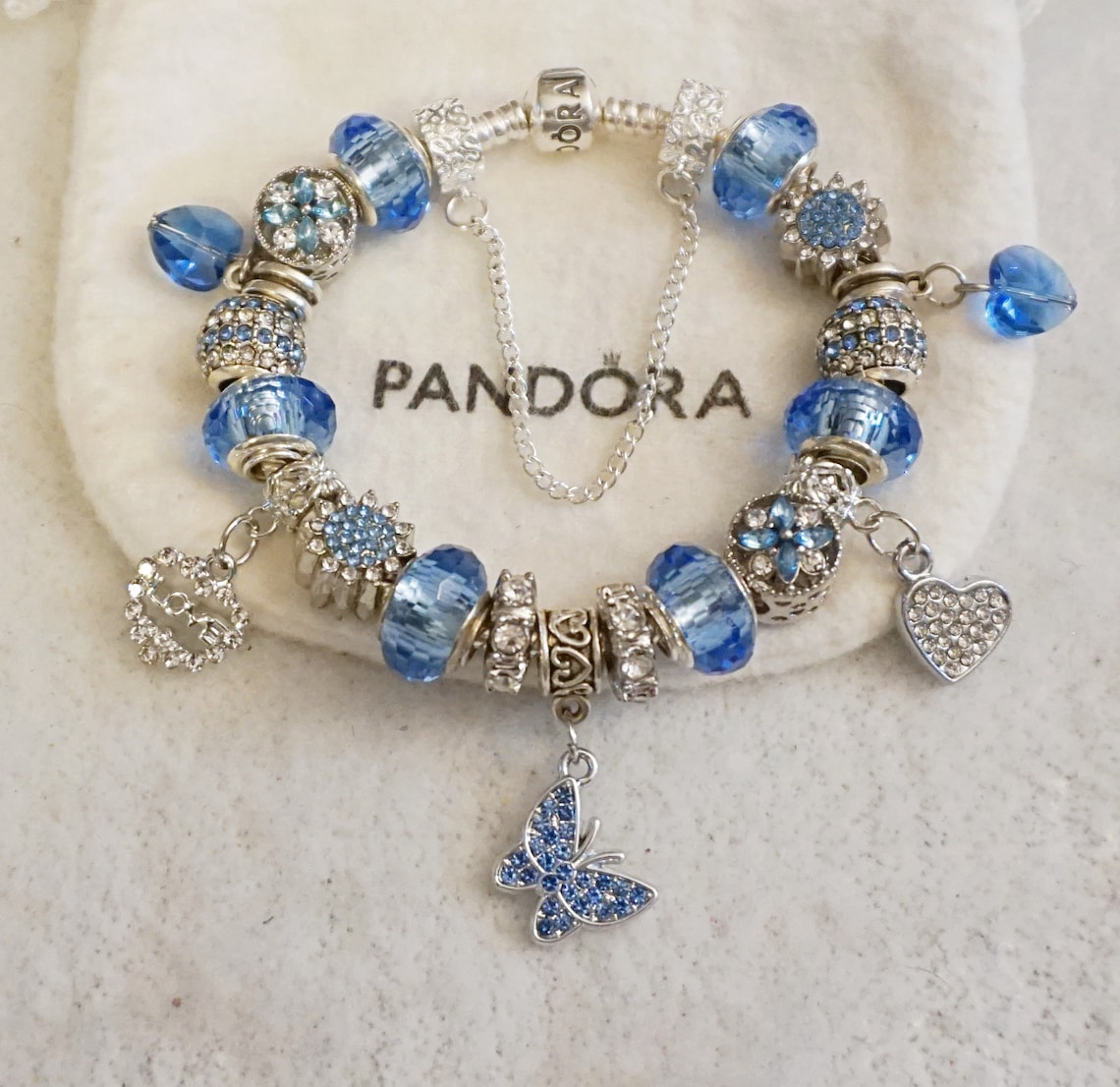 Violets Are Blue.... Authentic Pandora Bracelet - Etsy