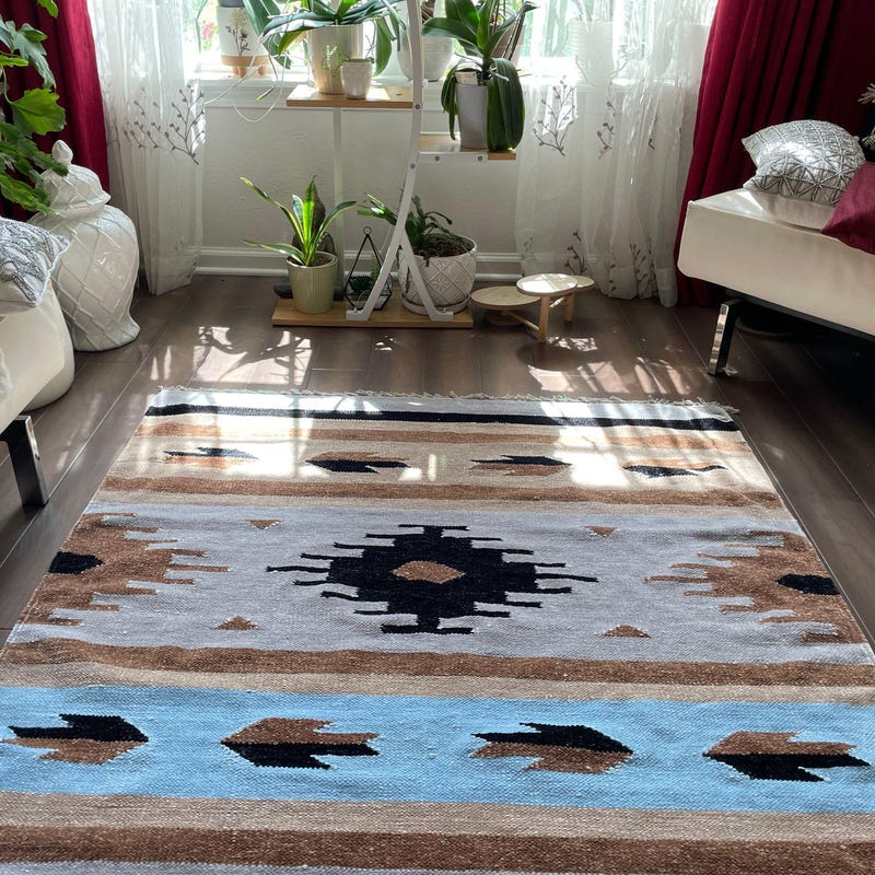 Aztec Rug - Etsy