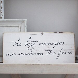 Handmade Rustic Wooden Sign. the Best Memories Are Made on the - Etsy