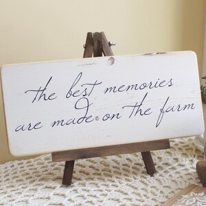 Handmade Rustic Wooden Sign. the Best Memories Are Made on the - Etsy