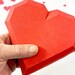 Printable Beveled Heart Box. Valentine's Day Box SVG. Easy to Download ...