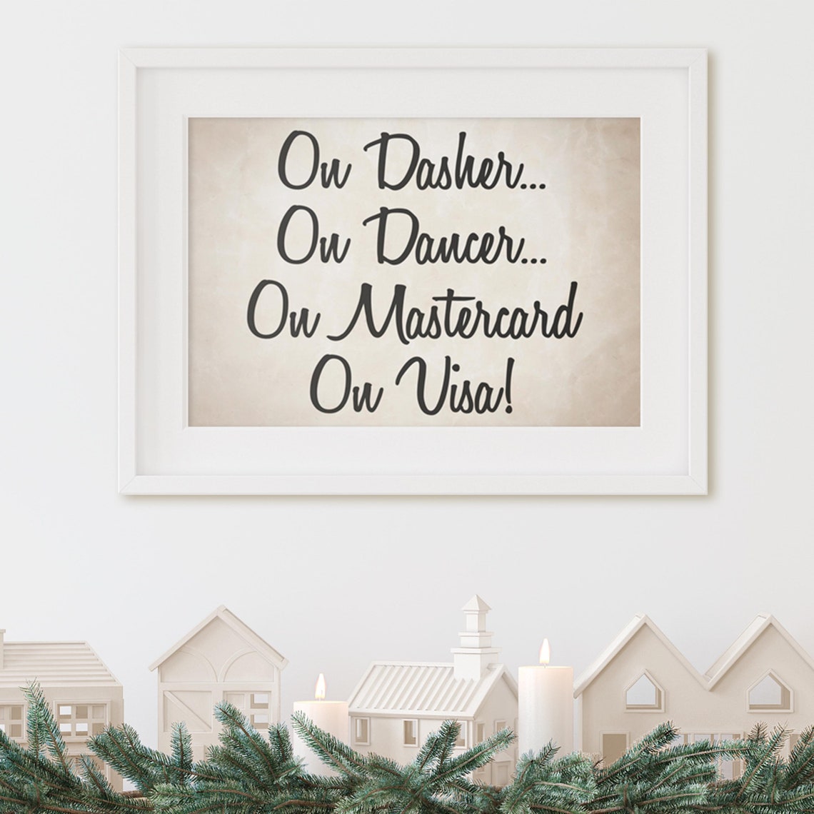 Printable Holiday Quote and SVG. on Mastercard on Visa Funny - Etsy