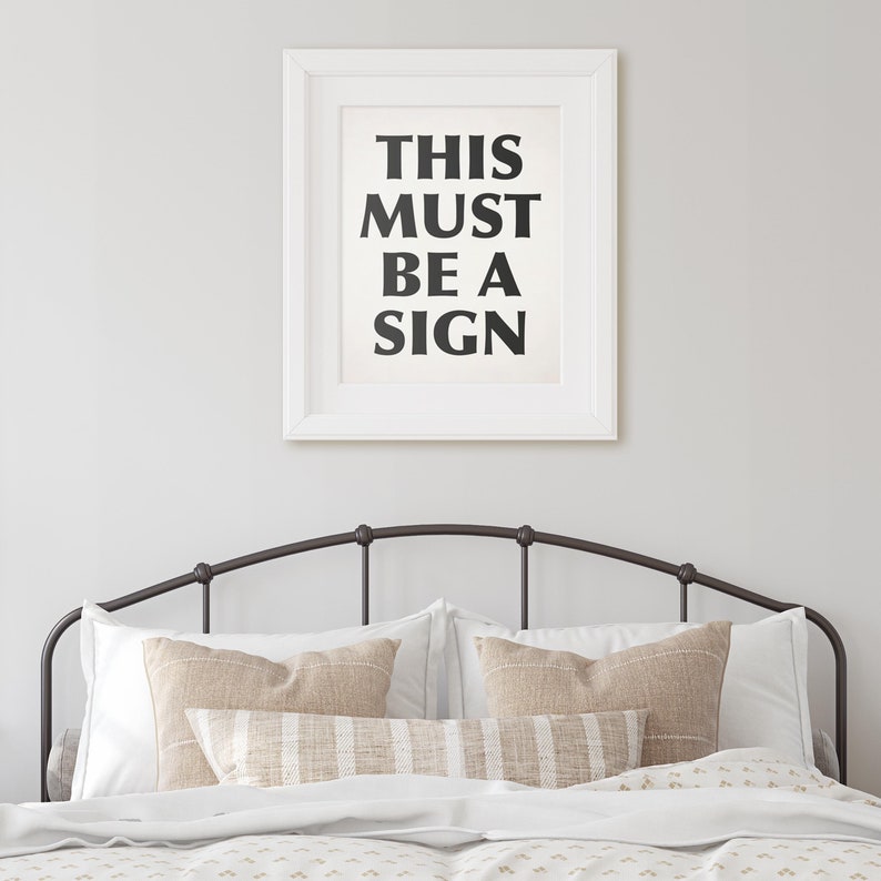 Printable This Must Be a Sign Sign and SVG. Fun and | Etsy