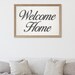 Printable Welcome Home Sign and SVG. Simple Beautiful Home Wall Art ...
