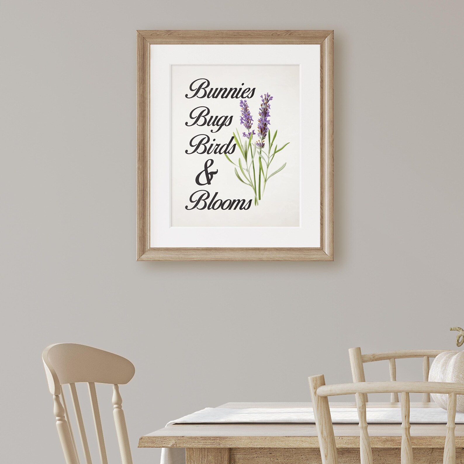 Printable Spring Sign. Bunnies Bugs Birds & Blooms. Spring | Etsy