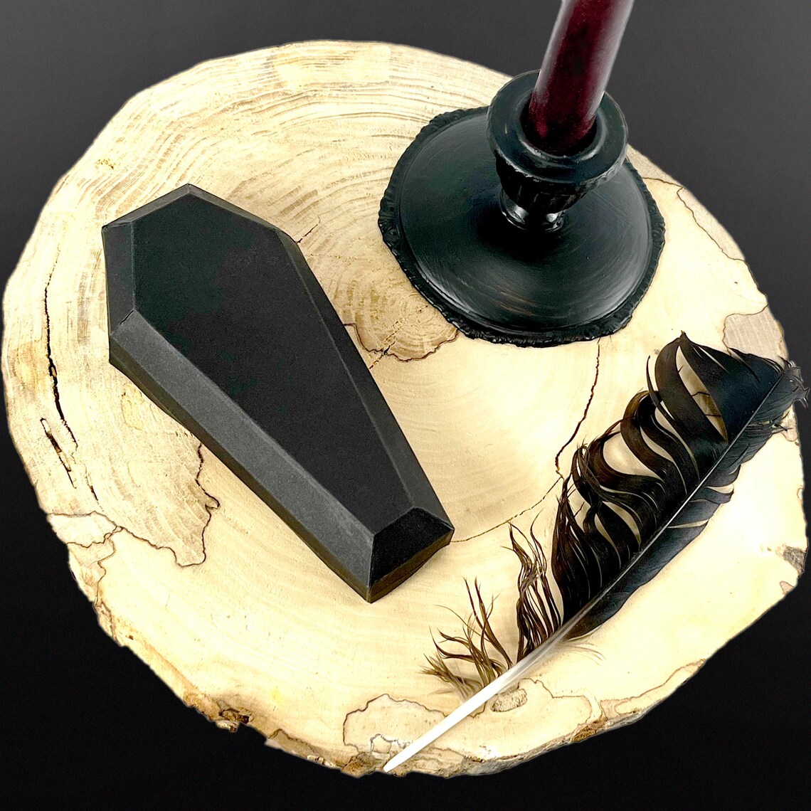Printable Mini Coffin With Beveled Top Treat Box. Download and - Etsy