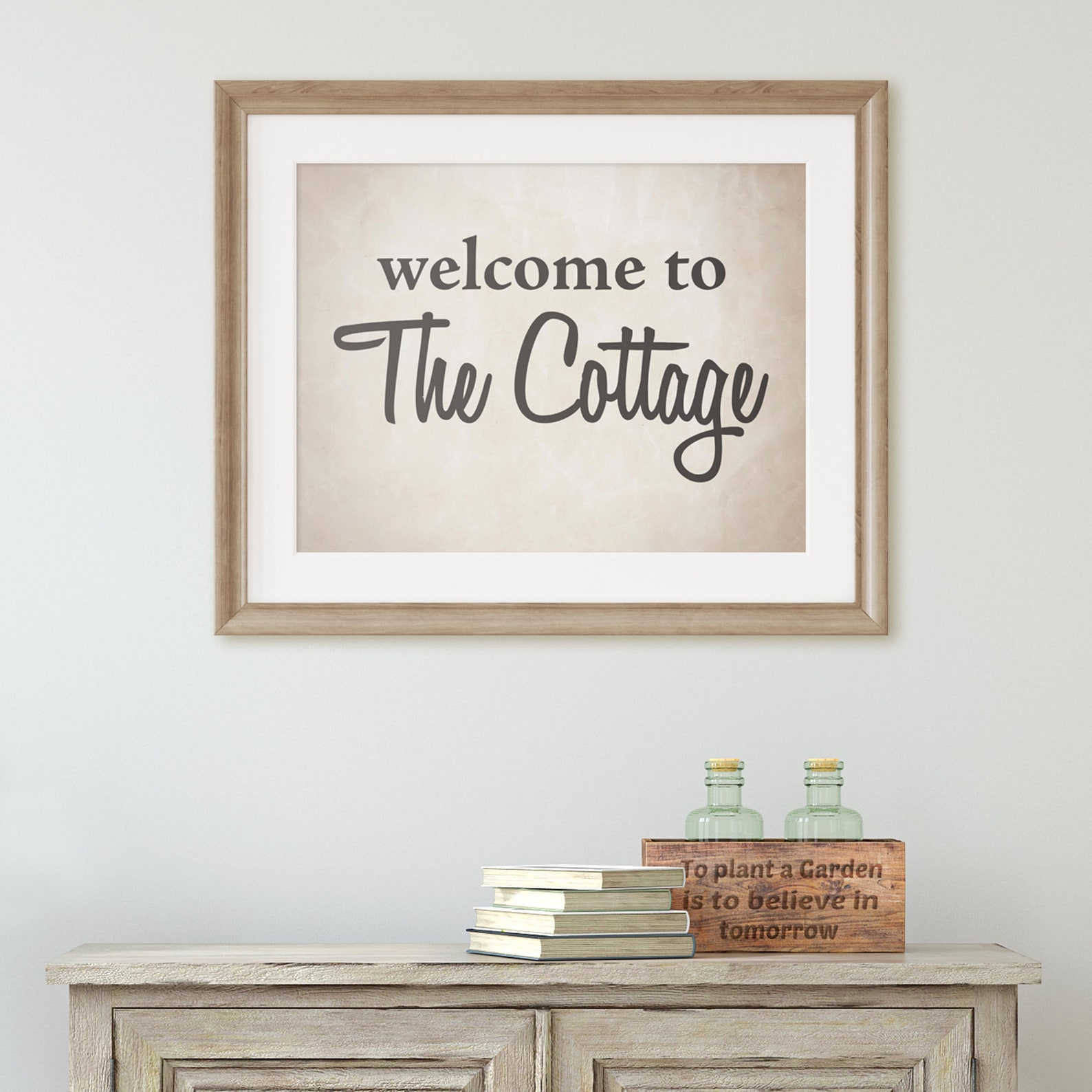 Printable Room Decor and SVG File. Welcome to the Cottage. | Etsy