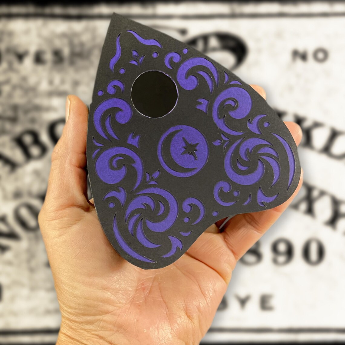 Printable Ouija Planchette Treat Box. Instant Download and - Etsy