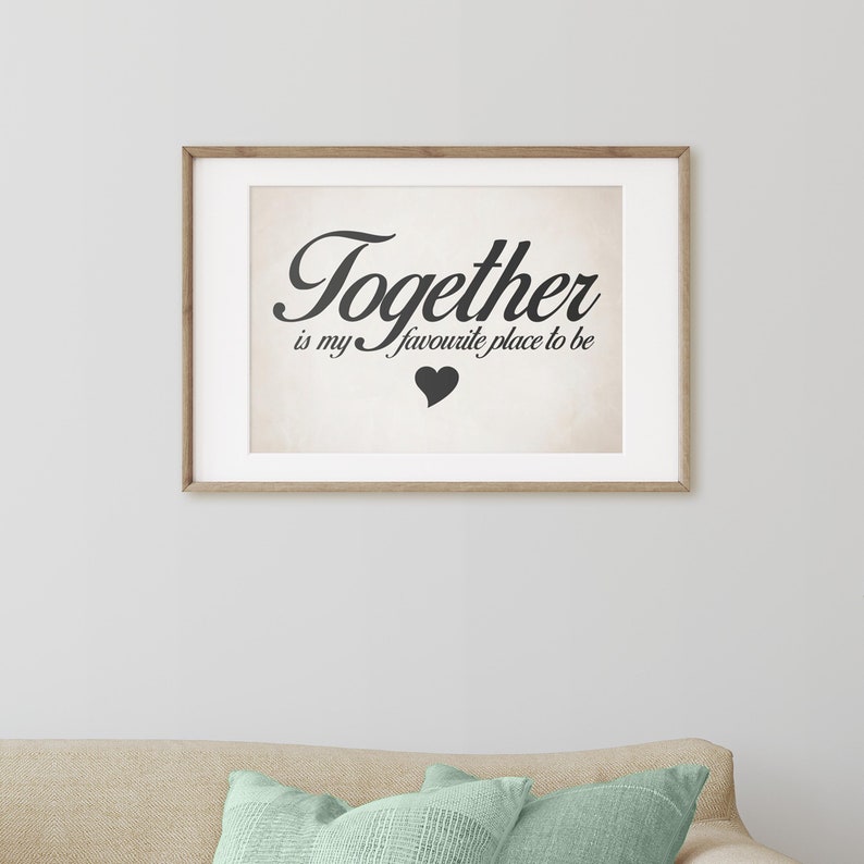 Printable Home Decor Sign and SVG. Favourite Place to Be. | Etsy