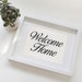 Printable Welcome Home Sign and SVG. Simple Beautiful Home Wall Art ...