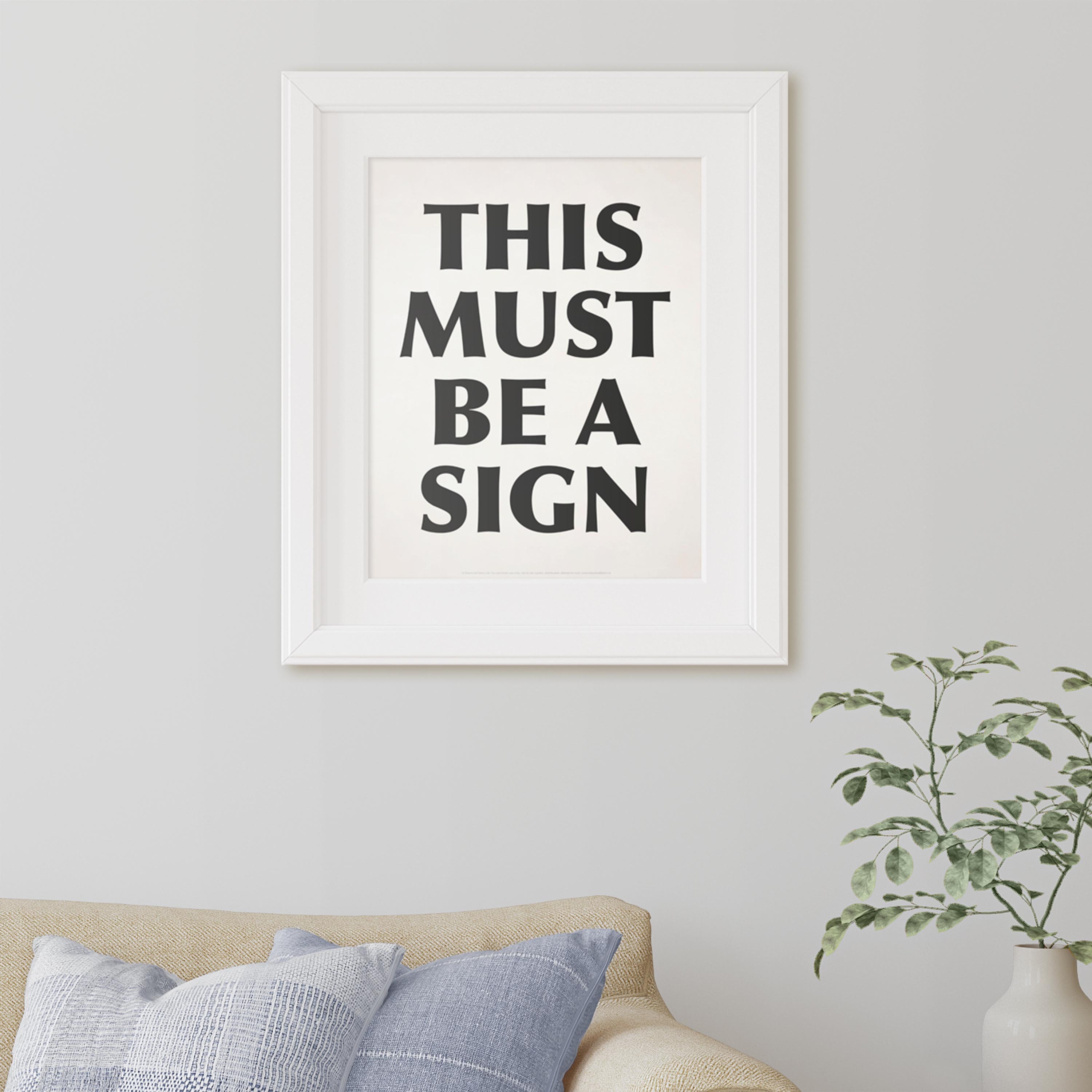 Printable This Must Be a Sign Sign and SVG. Fun and | Etsy