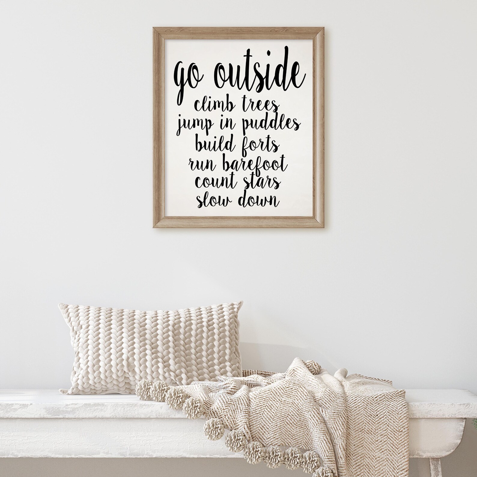 Printable Sign. Go Outside. Includes SVG File. Beautiful - Etsy