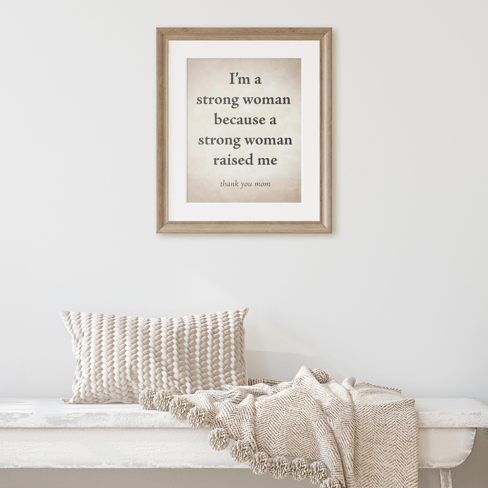 Printable Wall Decor Sign and SVG. I Am a Strong Woman Because - Etsy