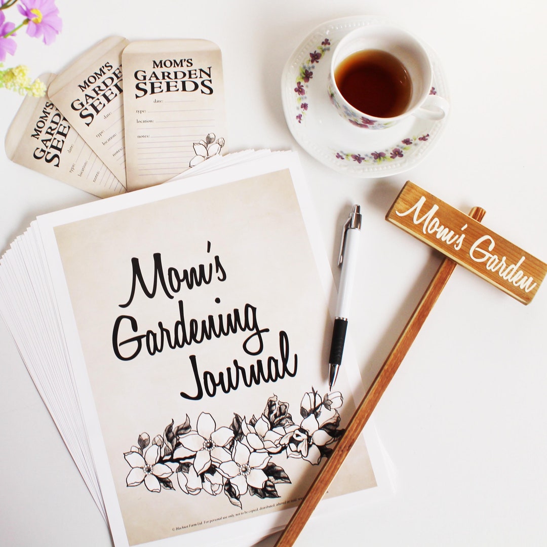 Mother's Day Gardening Gift. Garden Planner Journal. - Etsy