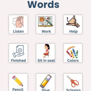 Editable Communication Book, Printable SPED Resource, Visual Support ...