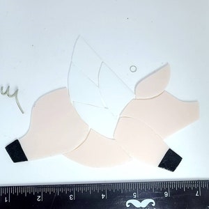 Pre-cut Stained Glass Flying Pig Kit Stained Glass Kit - Etsy